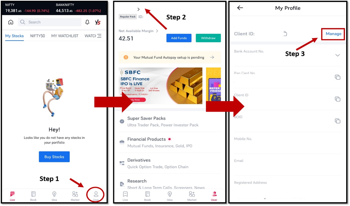 How to activate derivative (FNO) segment in 5paisa?